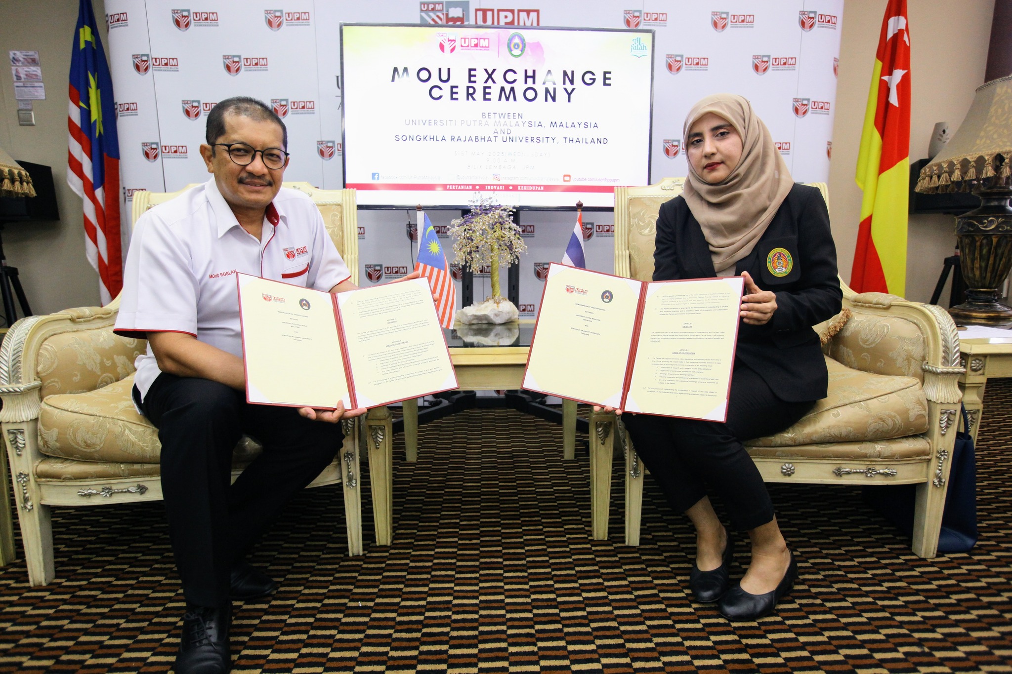 SERDANG, 31 Me i - Universiti Putra Malaysia (UPM) jalin kerjasama strategik menerusi ...